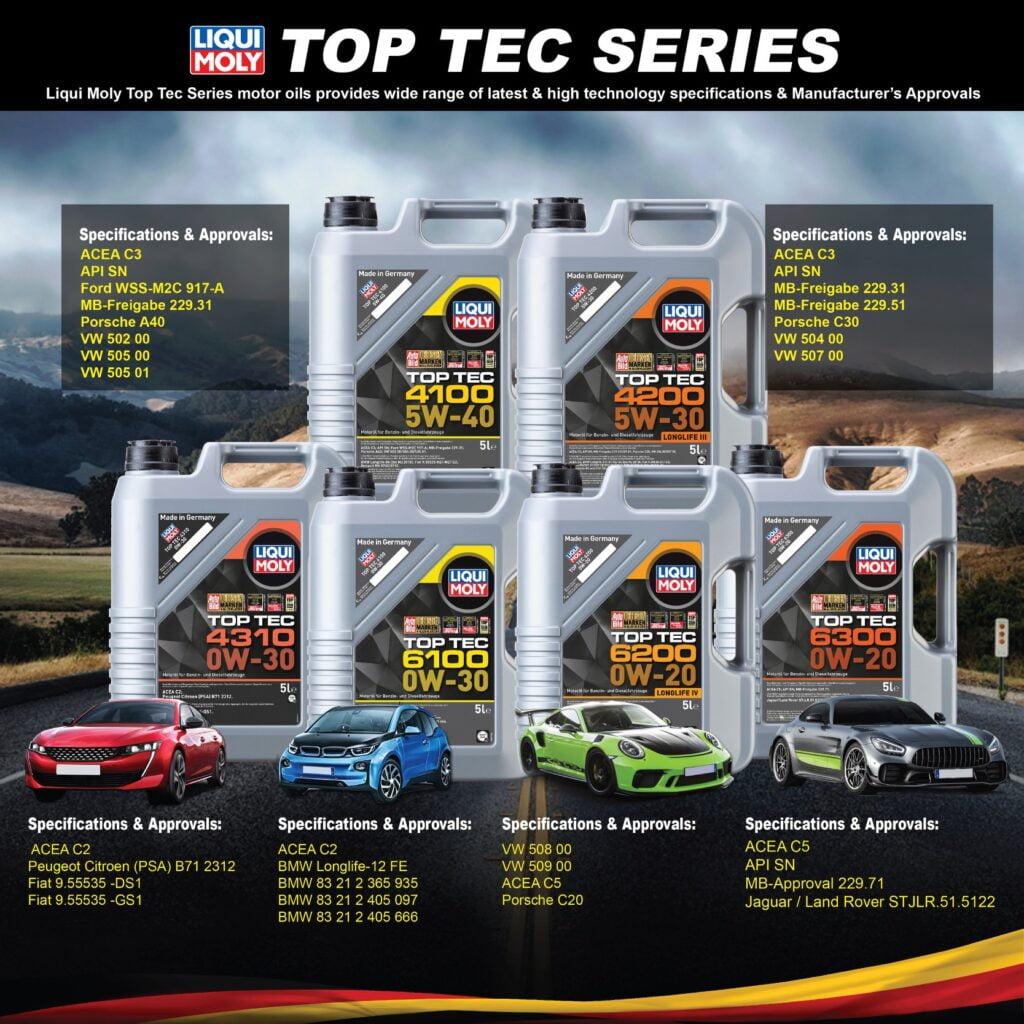 LIQUI MOLY Top Tec 4200 5W30 Engine Oil Longlife III