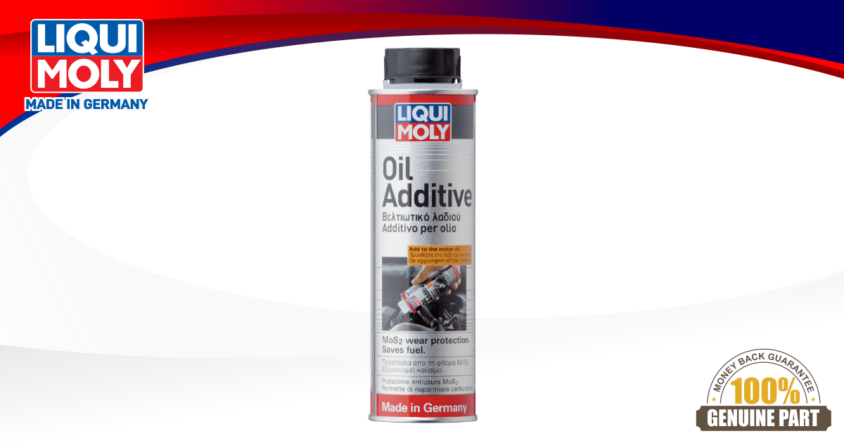 LIQUI MOLY Oil Additive (300ml) | Engine wear protection with MoS2