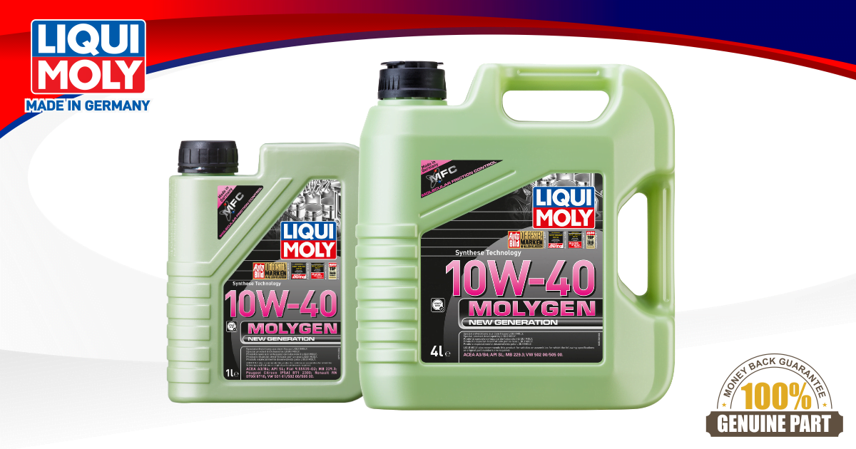 LIQUI MOLY Molygen New Generation 10W40 Engine Oil | Shop LMEM